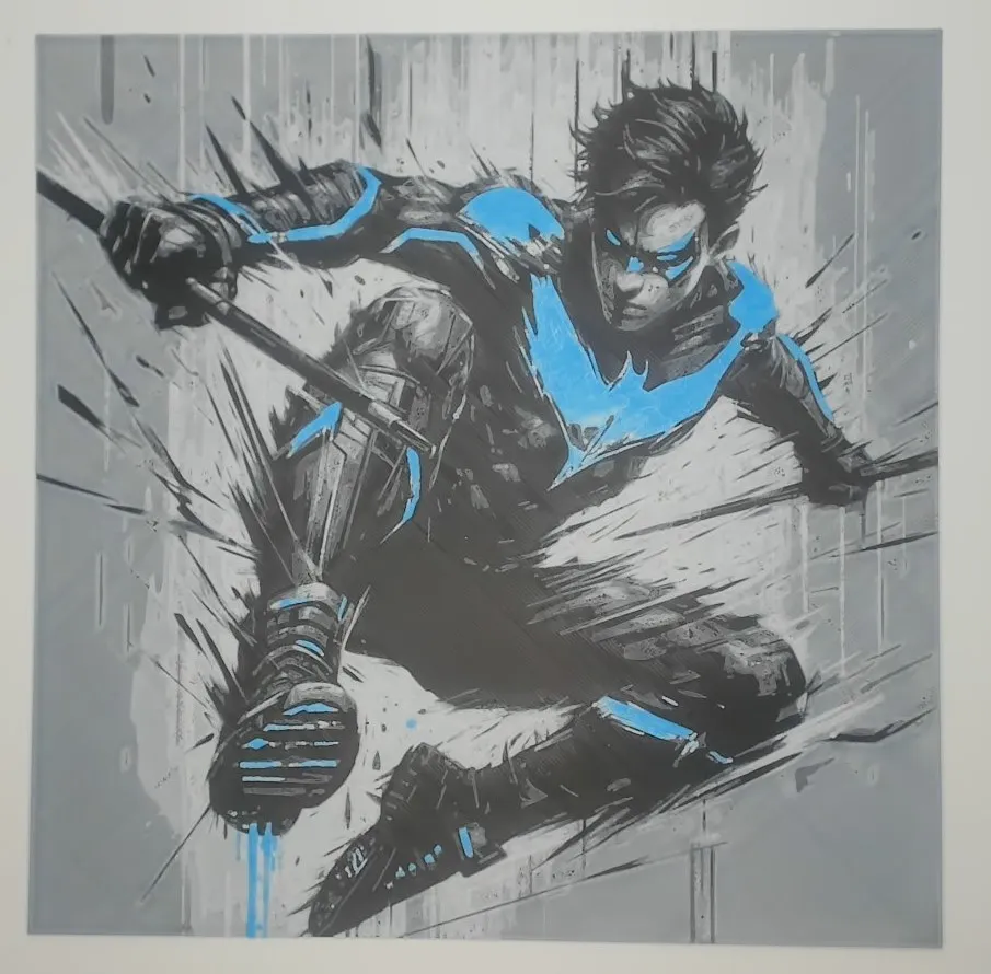 Nightwing Hueforge by LoFi Layers - MakerWorld