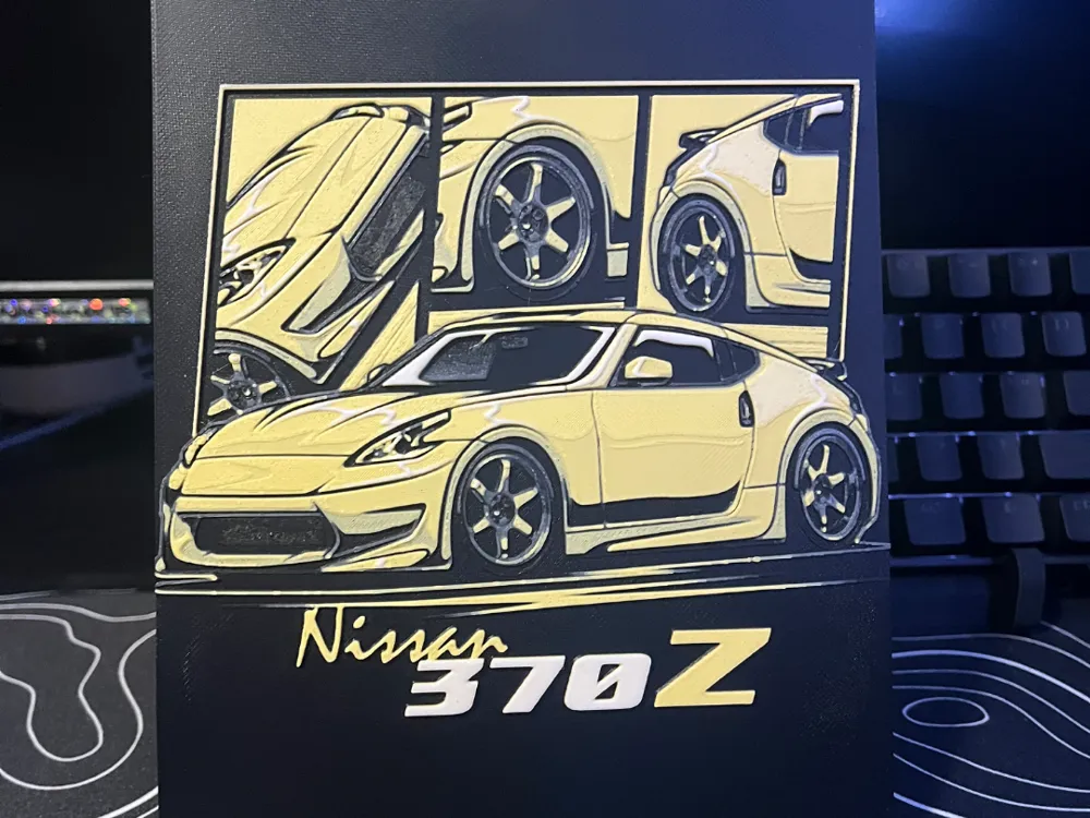 370z Hueforge - Free 3D Print Model - MakerWorld