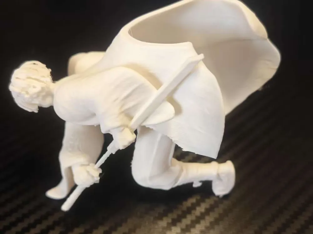 Demon Slayer Zenitsu Agatsuma Battle Pose by Broken MakerWorld ...