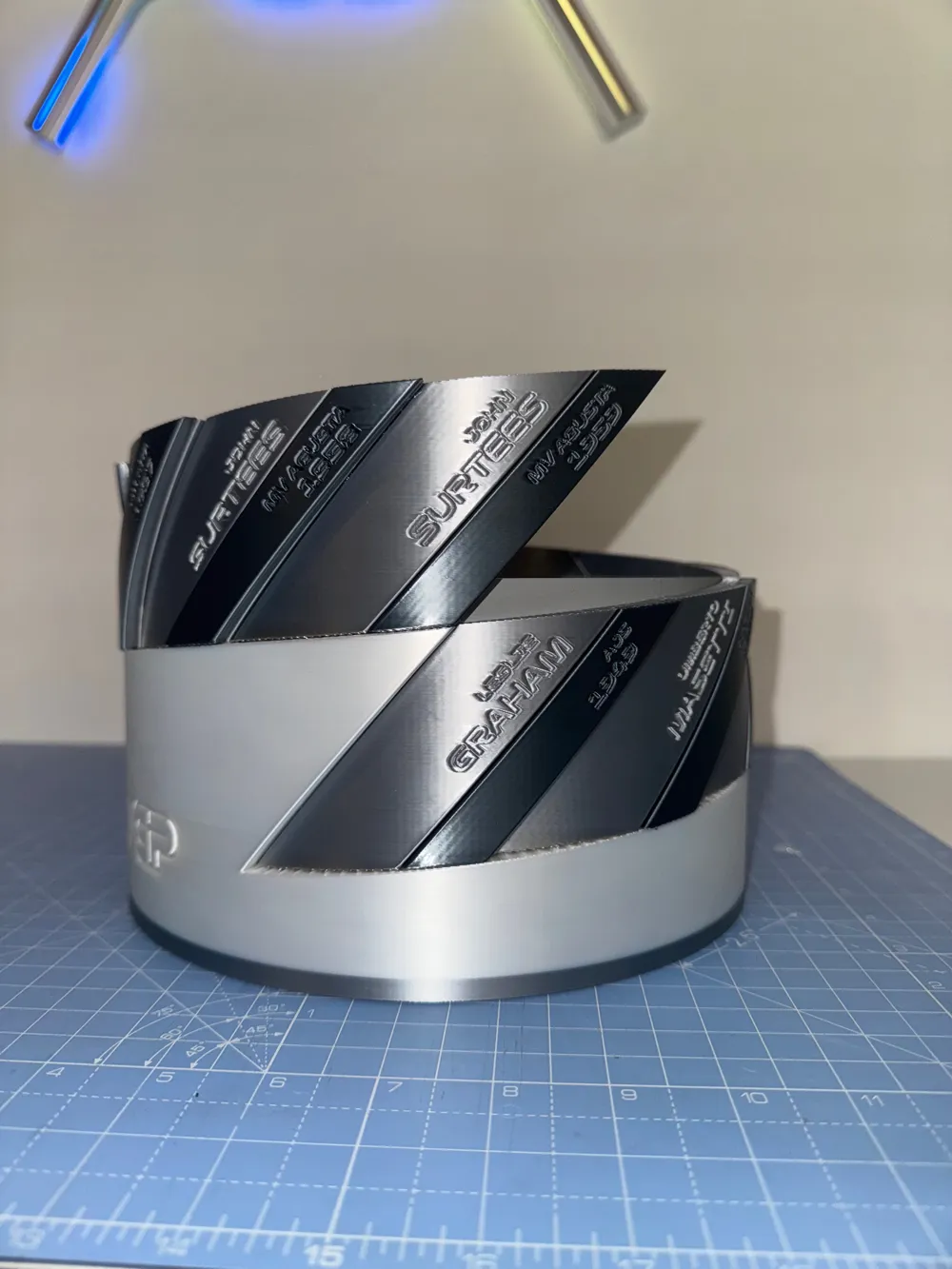 Tower of Champions – MotoGP Trophy - Free 3D Print Model - MakerWorld