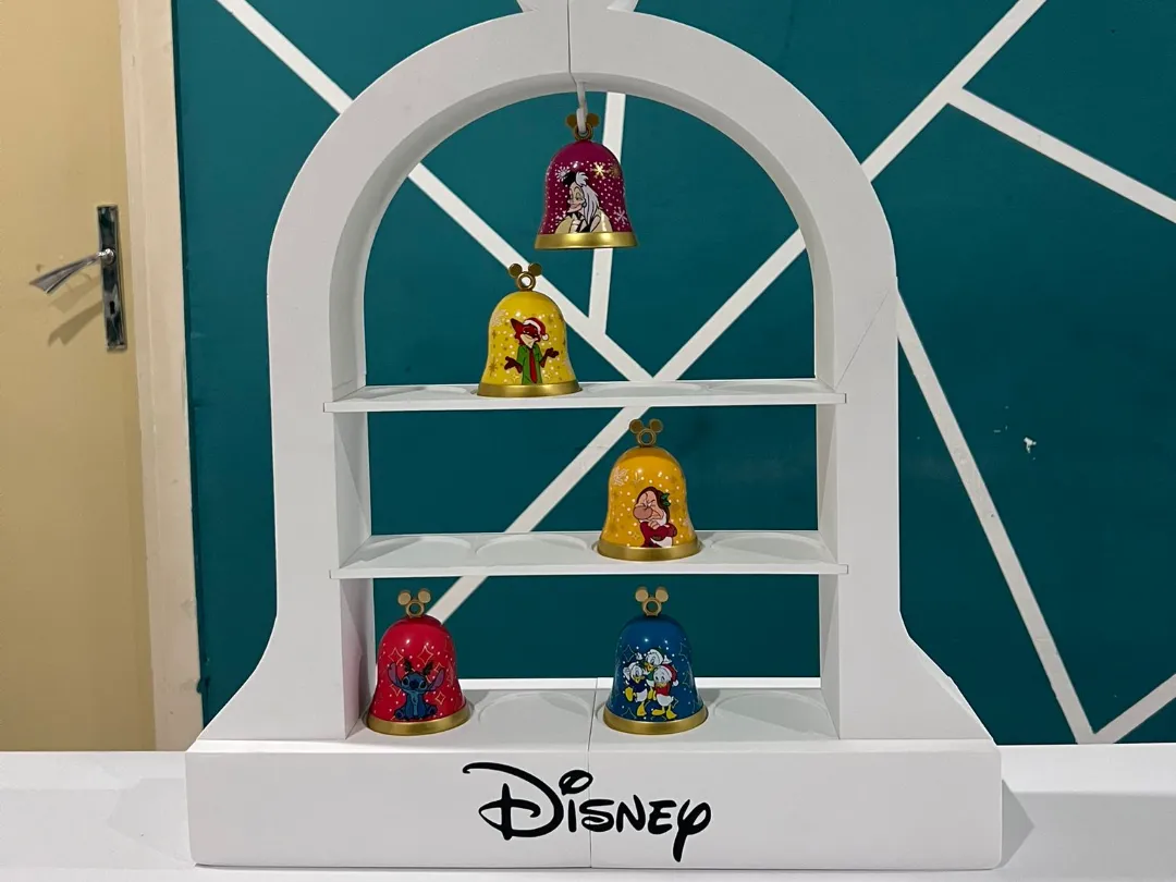 Disney bells display 2025 by 3DFourOne MakerWorld: Download Free 3D Models