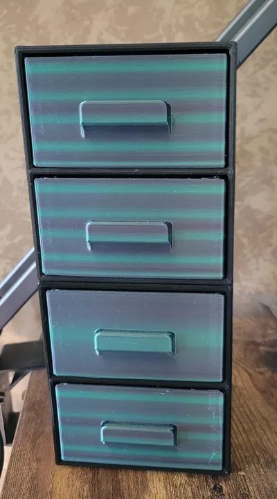 Gridfinity Cabinet and Drawers Remixed by Jewisons MakerWorld: Download ...