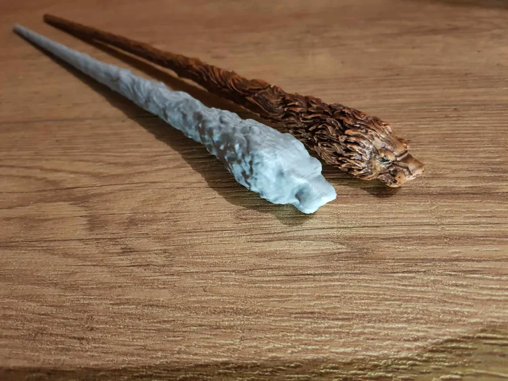 Gryffindor House Mascot Magic Wand by Kuga MakerWorld: Download Free 3D ...