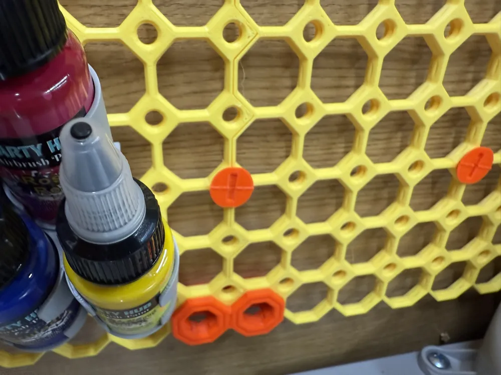 Multiboard MEDIUM 26.5 dia Paint Bottle Holder by Dworkin MakerWorld ...