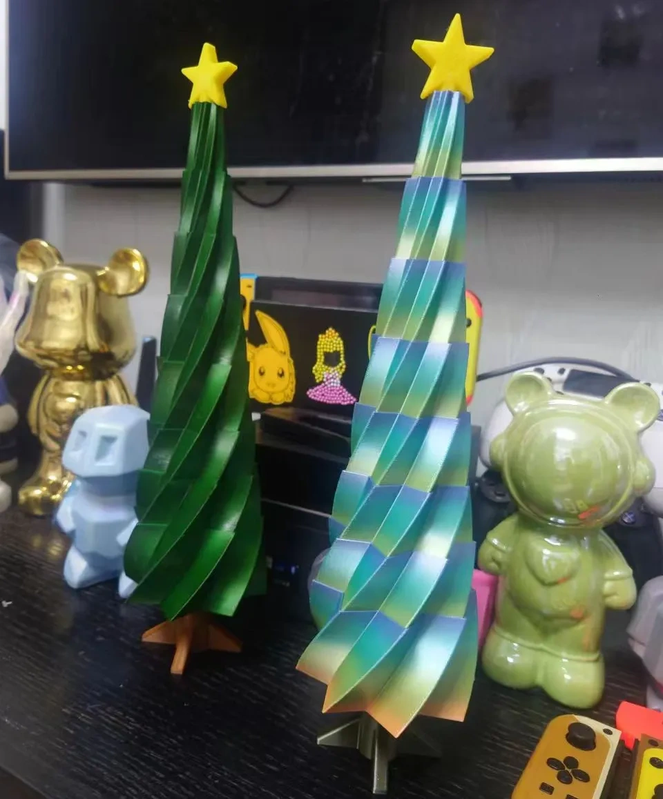 Retractable Spiral Christmas Tree by 木下言叶 - MakerWorld