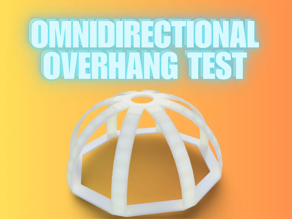 Omnidirectional Overhang Test by anto MakerWorld: Download Free 3D Models