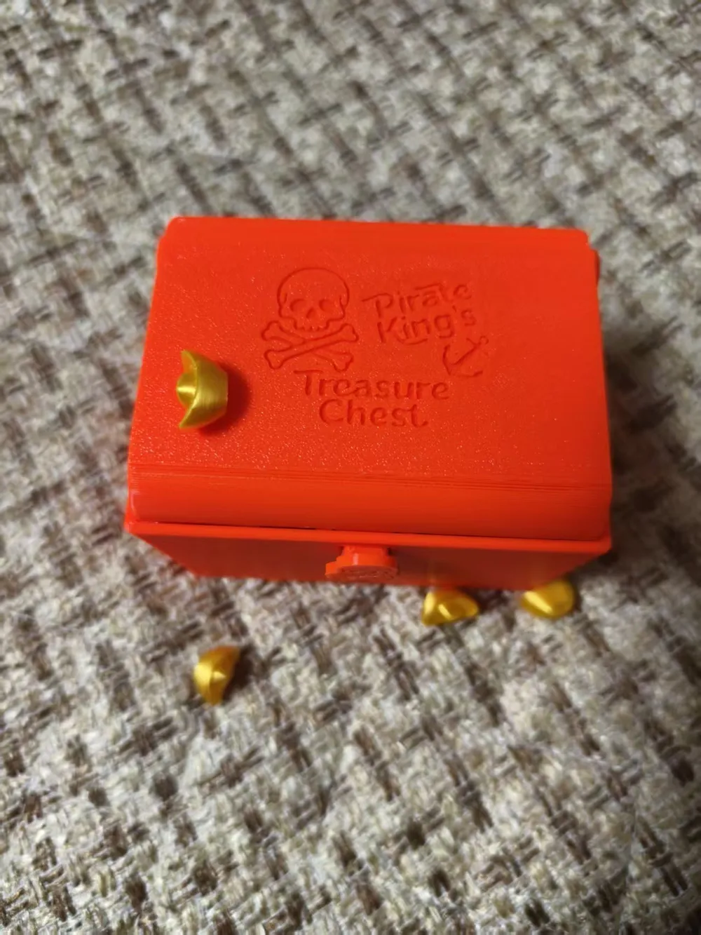 Pirate King's Treasure Chest - Free 3D Print Model - MakerWorld