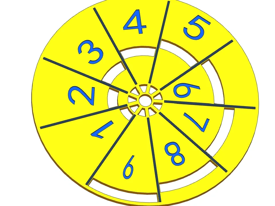 Multiplication Spinner by xinghe - MakerWorld