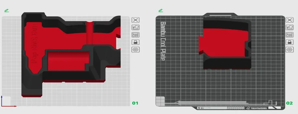 Gridfinity Shadow Tray- M12 Pop Rivet Tool 2550-20 by AcesHighX1 ...