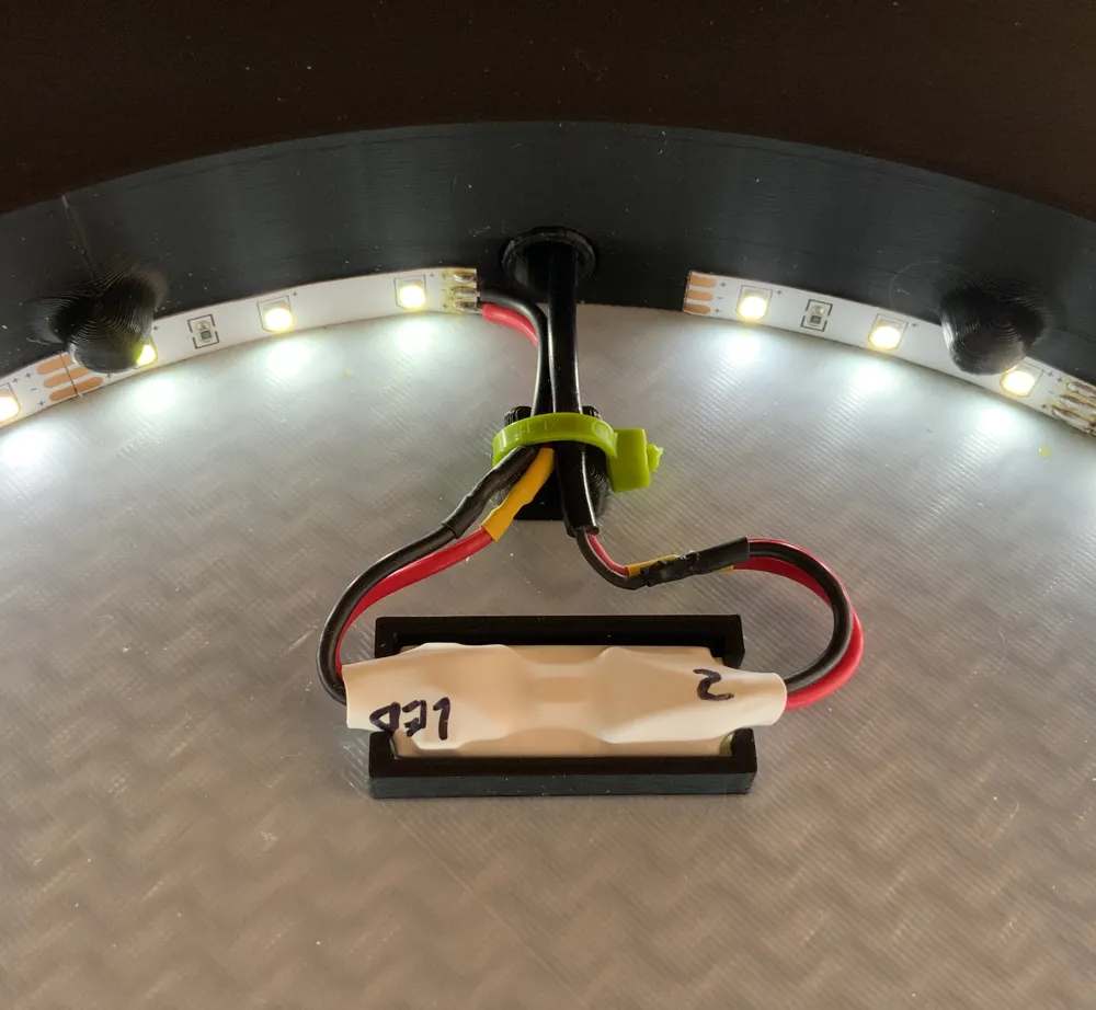 240mm Lightbox Back and Stand for MZIP Lightboxes - Free 3D Print Model ...