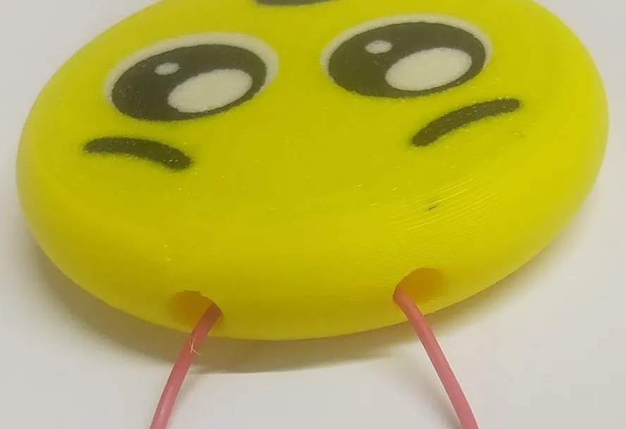 EMOJI disappointed face by Lucky3D - MakerWorld