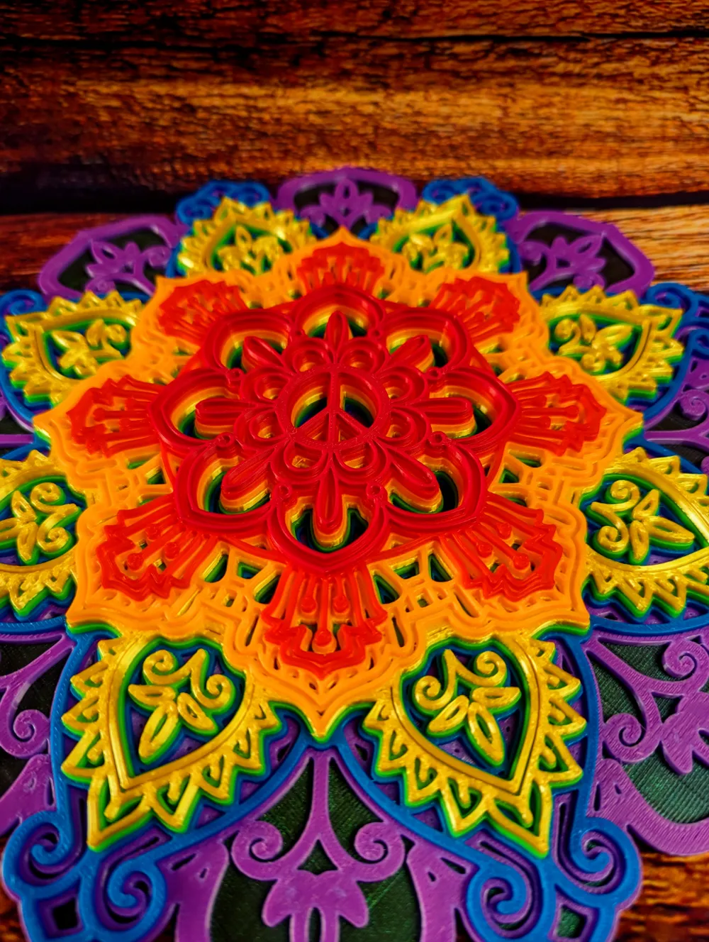 Mandala 3 - Free 3D Print Model - MakerWorld