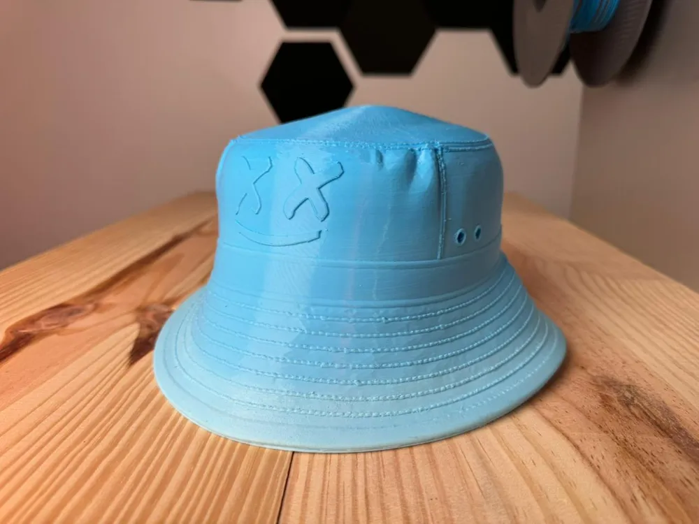 Bucket Hat TPU - Urban Style - Free 3D Print Model - MakerWorld