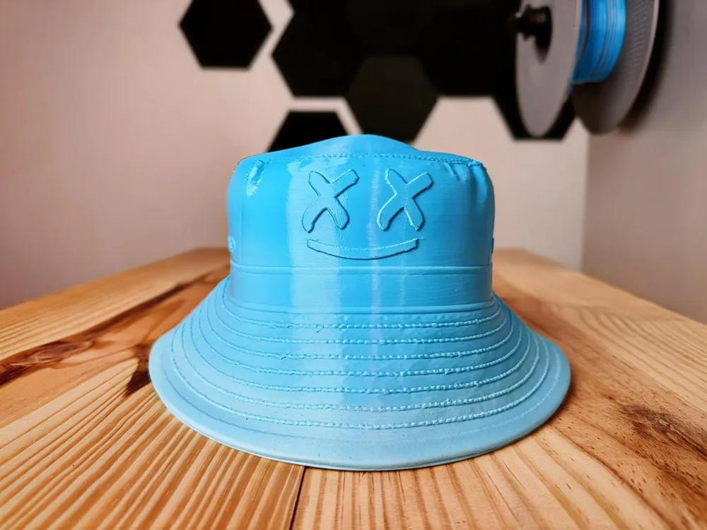 Bucket Hat TPU - Urban Style - Free 3D Print Model - MakerWorld