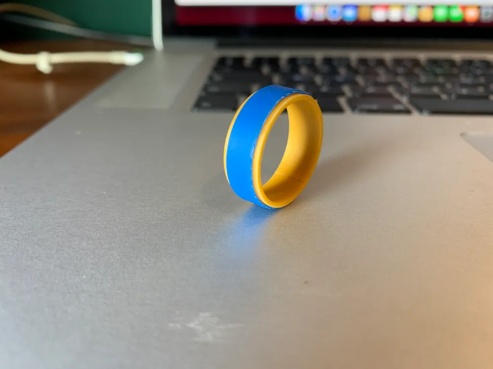 Simple band ring by knobby - MakerWorld