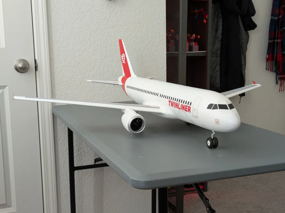 Soporte de pared y bandeja de batería para XFLY Twinliner RC - Modelo ...