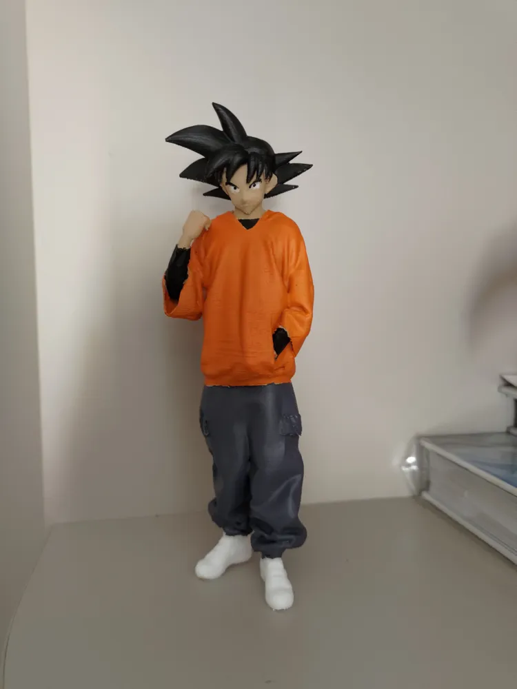 Urban Goku - Free 3D Print Model - MakerWorld