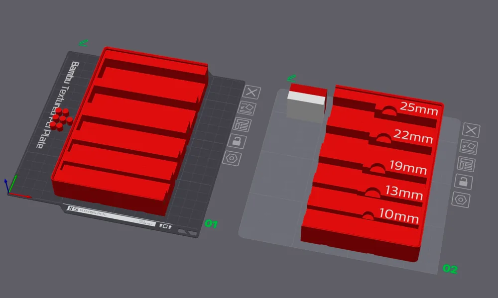 Gridfinity - Drill Bit Set 10-25mm by tbrumm - MakerWorld