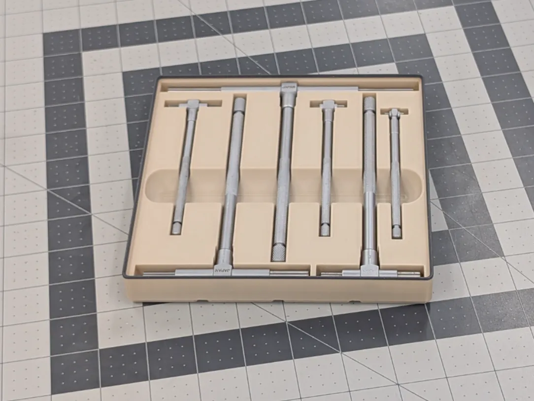 Gridfinity - Telescoping Gauge Set (set of 6) - Free 3D Print Model ...