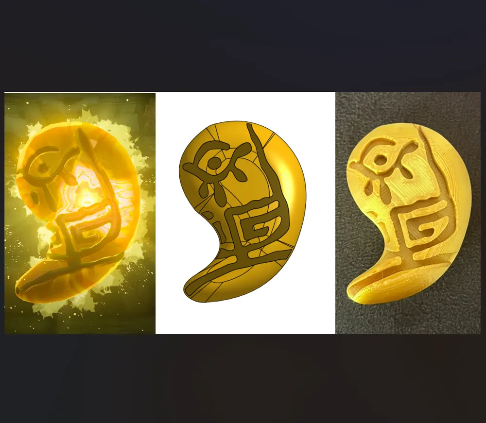 Secret Stones - Legend of Zelda: TotK - Free 3D Print Model - MakerWorld