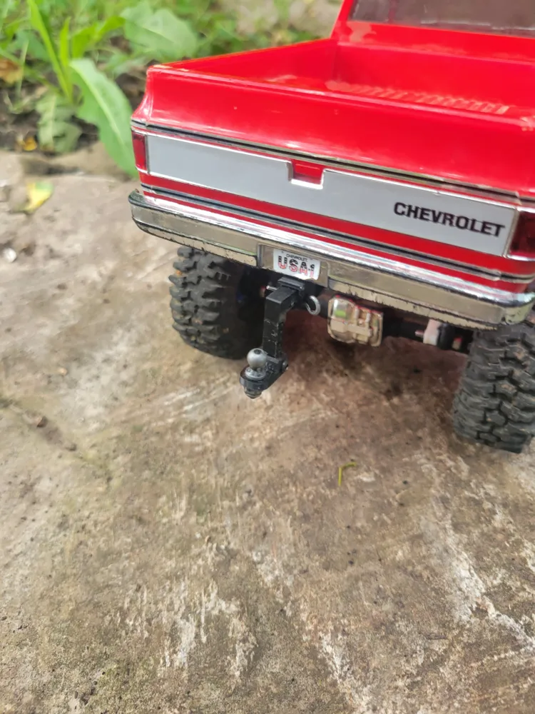 Trx4m fully adjustable drop hitch - Free 3D Print Model - MakerWorld