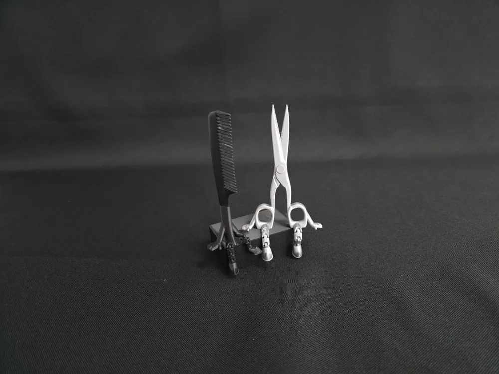 Articulated Flexi Scissors Buddy Hairstylist Gift - Free 3D Print Model ...