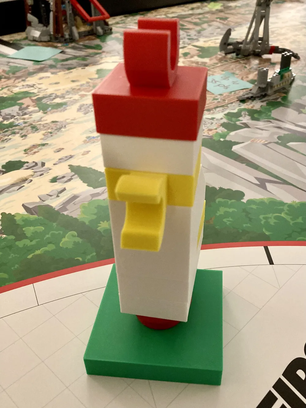 FLL Brick Chicken (500%) - Free 3D Print Model - MakerWorld