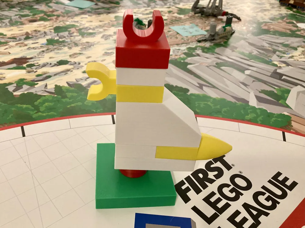 FLL Brick Chicken (500%) - Free 3D Print Model - MakerWorld