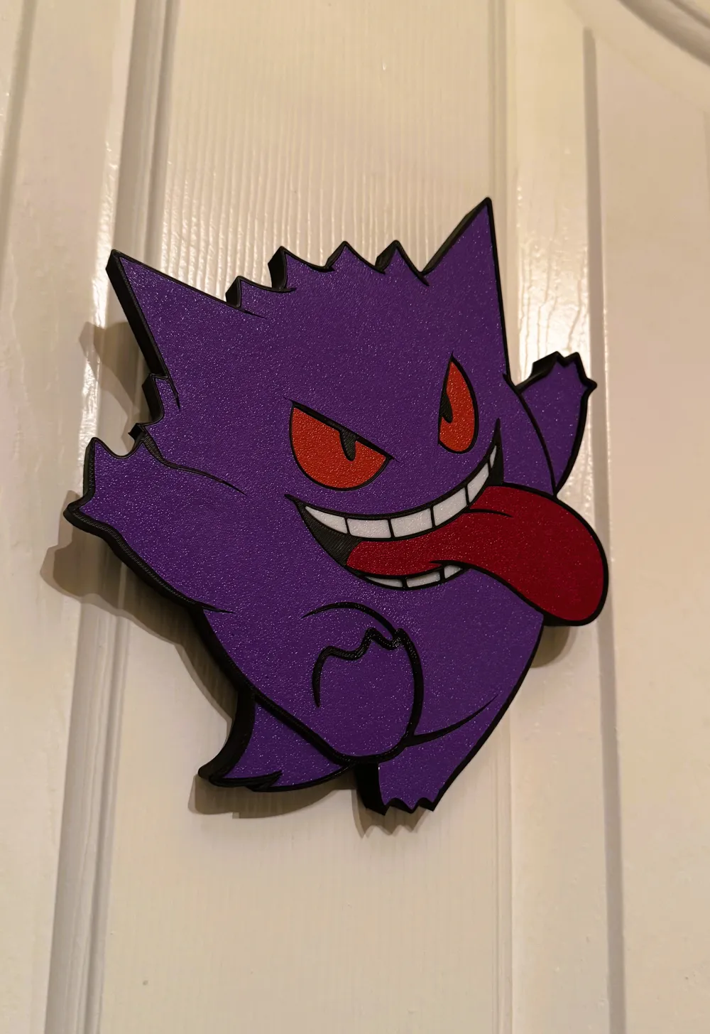 Gengar Wall Art (NO AMS-Multipart) by ItsBryy3D MakerWorld: Download ...