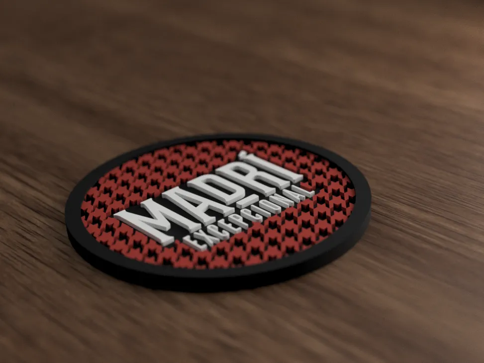 Madri Excepcional Untersetzer mit passendem Etui – Kostenloses 3D ...