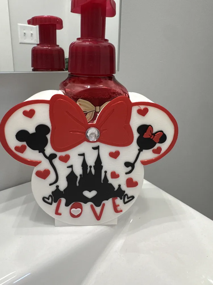 Mouse Inspired Valentines Day BBW Soap Holder(s) - Free 3D Print Model ...