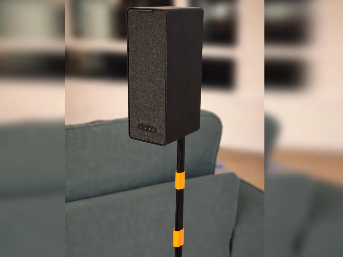 IKEA Symfonisk Speaker Stand Cable Clip - Free 3D Print Model - MakerWorld