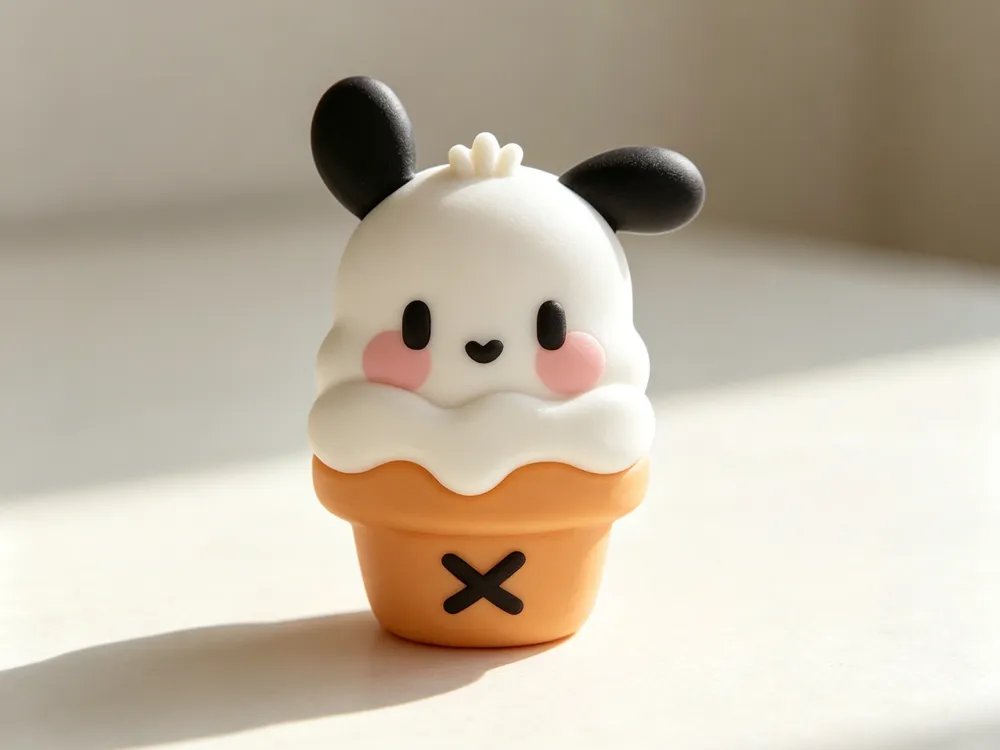 Cinnamoroll Ice Cream - Cute Sanrio Adorable Character Figurine ...
