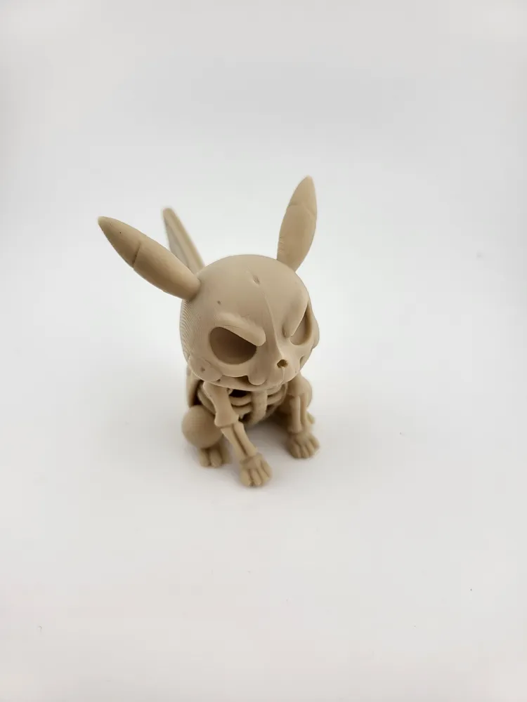 Pikachu Skeleton Stylized Figure Pokémon fan art by Mad power ...