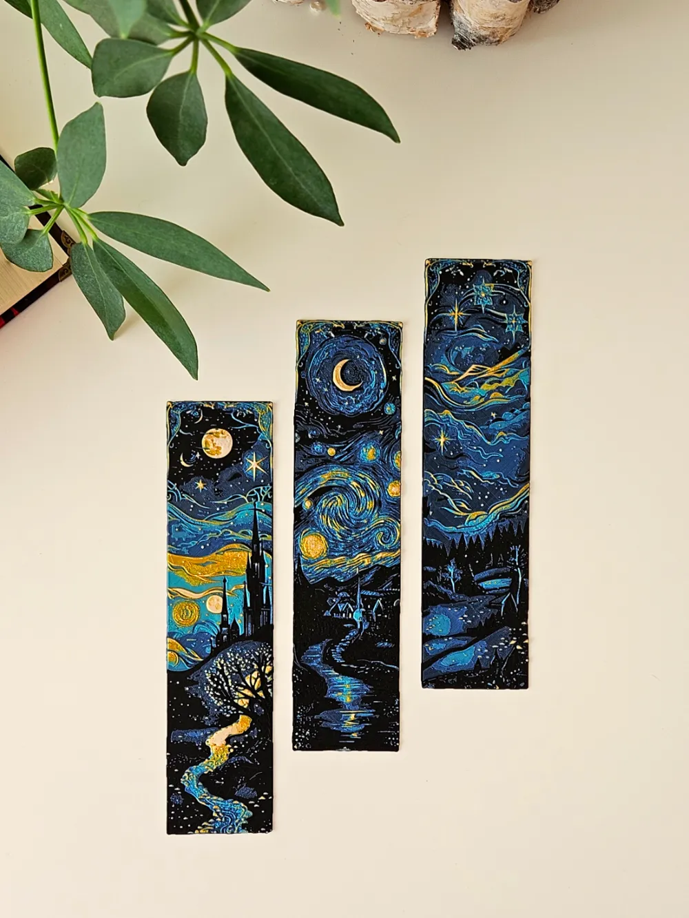 Starry Night Dreams (2) - Bookmarks Set by C3D MakerWorld: Download ...