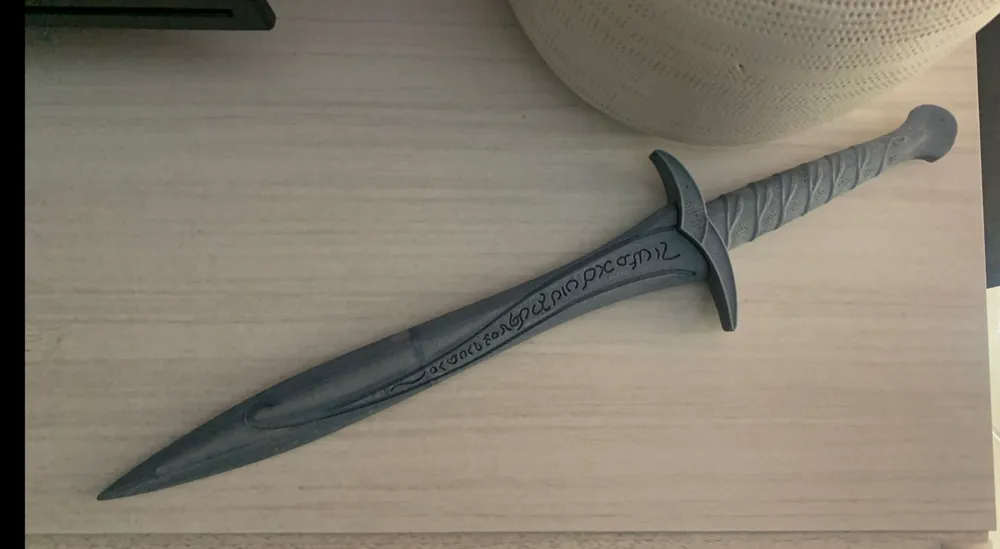 Sting Sword Pungolo di Frodo LOTR - Free 3D Print Model - MakerWorld