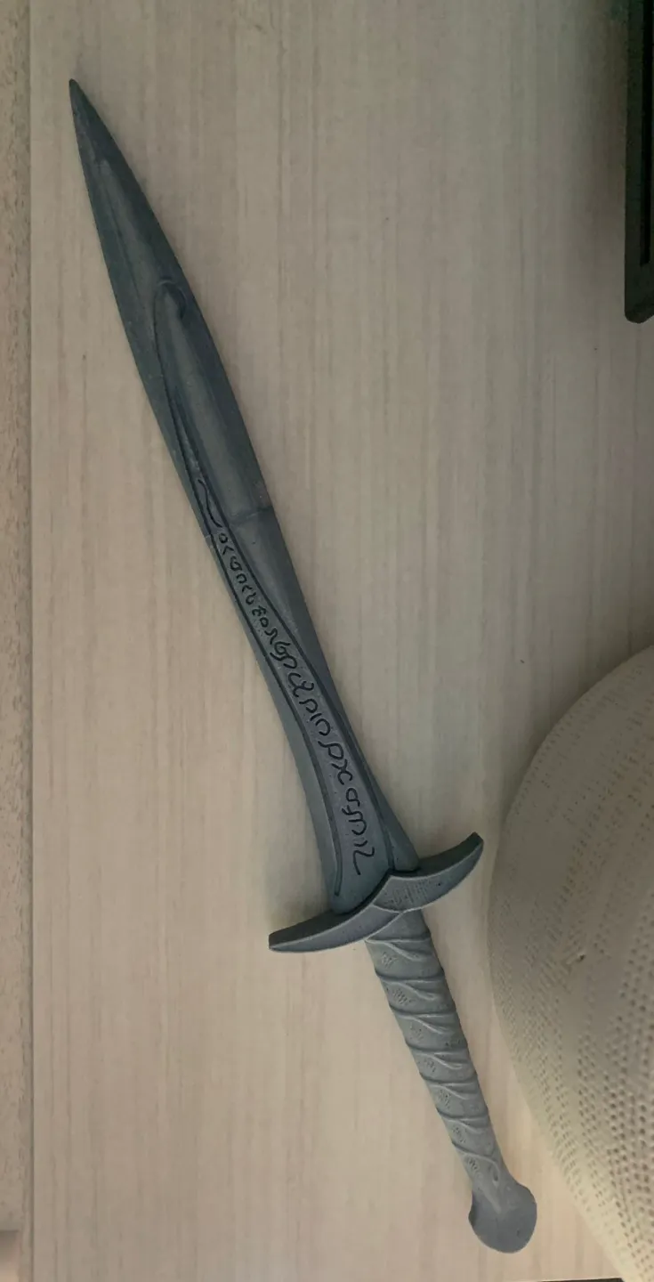 Sting Sword Pungolo di Frodo LOTR - Free 3D Print Model - MakerWorld