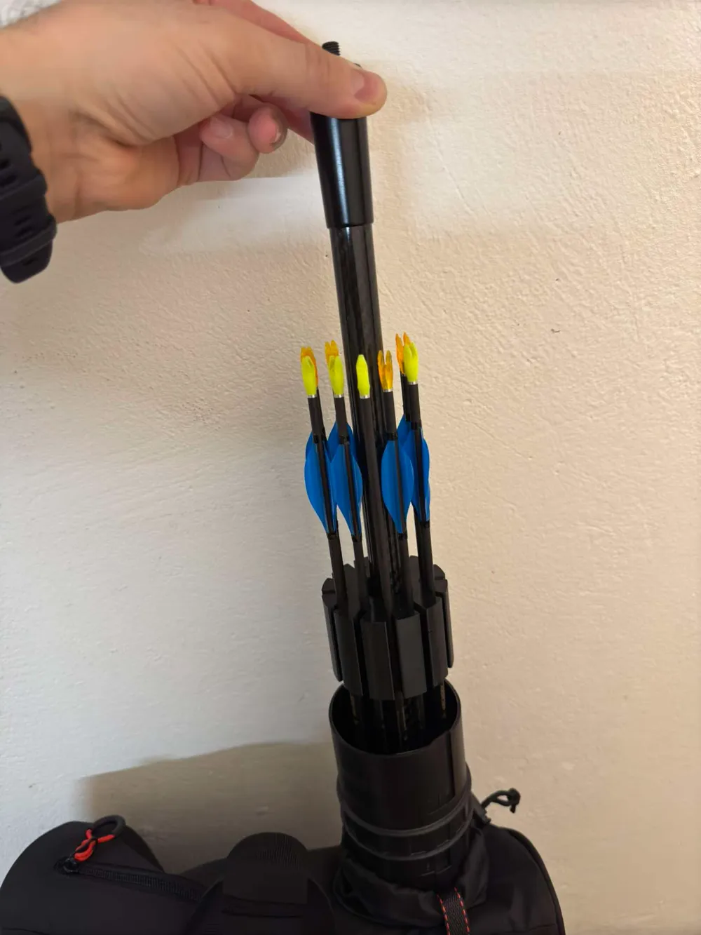 Archery Backpack Arrow tube separator by michsiv MakerWorld: Download ...