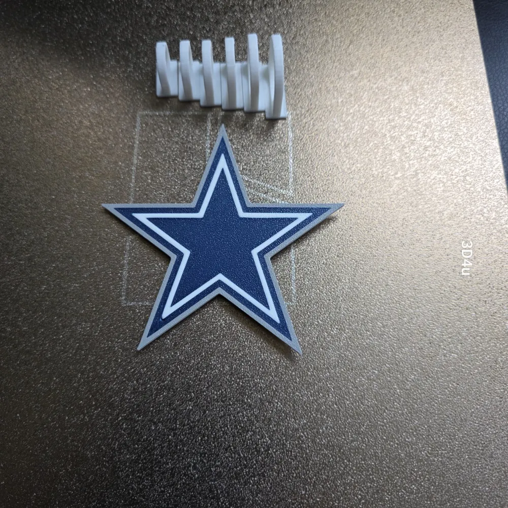 Dallas Cowboys Hype Ring - Free 3D Print Model - MakerWorld