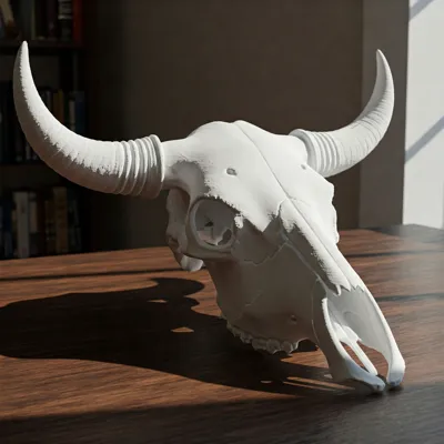 Ox Skull by Cheez_It MakerWorld: Download Free 3D Models