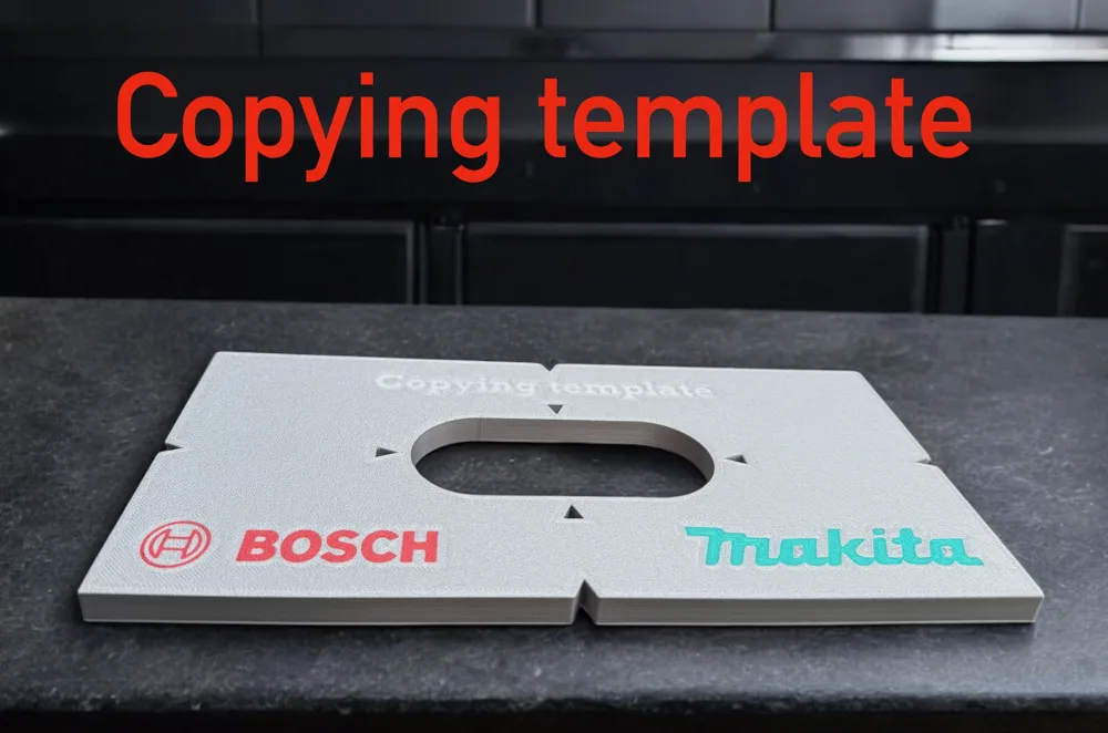 Copying Template for Router (Drawer Pull Groove) by TabacekMakerWorld ...