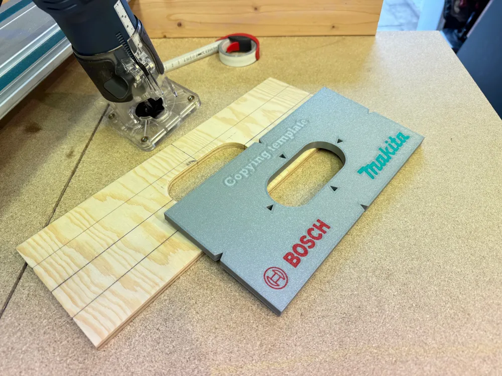 Copying Template for Router (Drawer Pull Groove) by TabacekMakerWorld ...