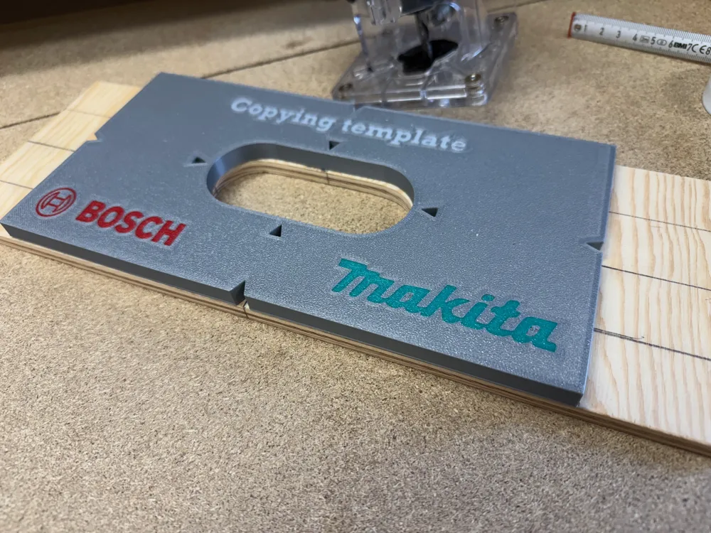 Copying Template for Router (Drawer Pull Groove) by TabacekMakerWorld ...