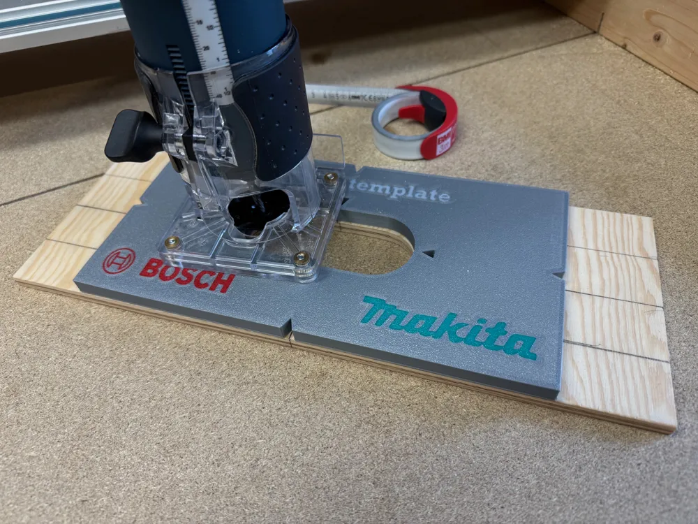 Copying Template for Router (Drawer Pull Groove) - Free 3D Print Model ...