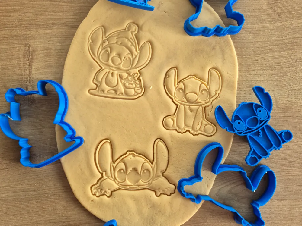 Cookie Cutters – Stitch - Free 3D Print Model - MakerWorld