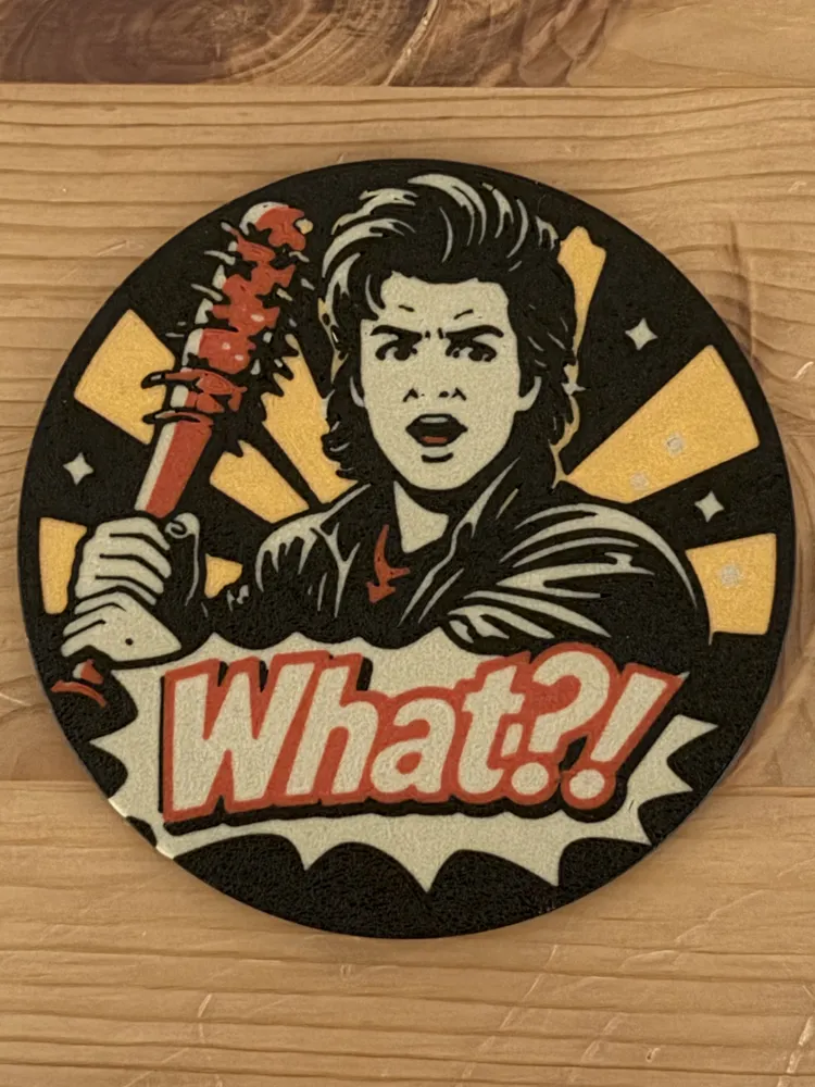 Stranger Things Coaster Set (Now 13 designs!!) - Free 3D Print Model ...