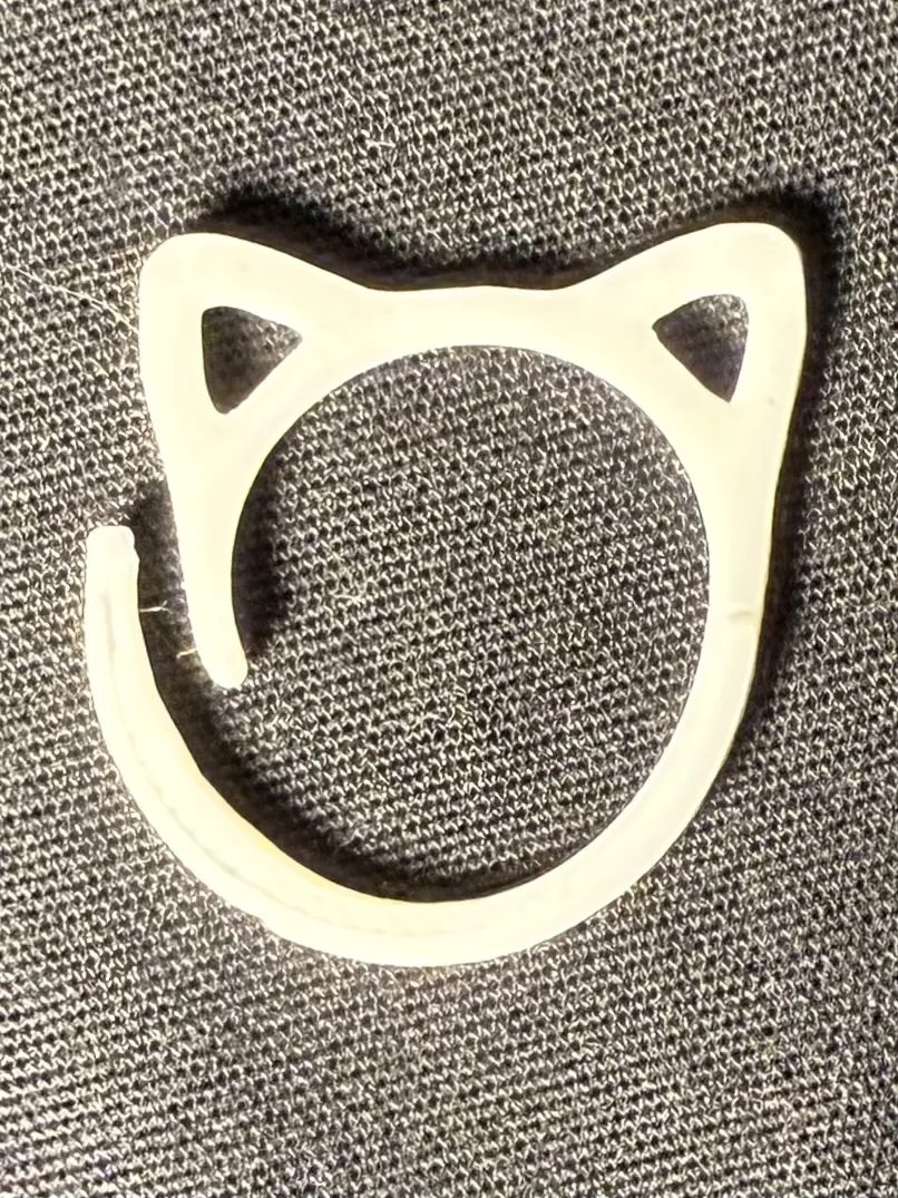 Crochet Kitty Cat Marker by Scott MakerWorld: Download Free 3D Models