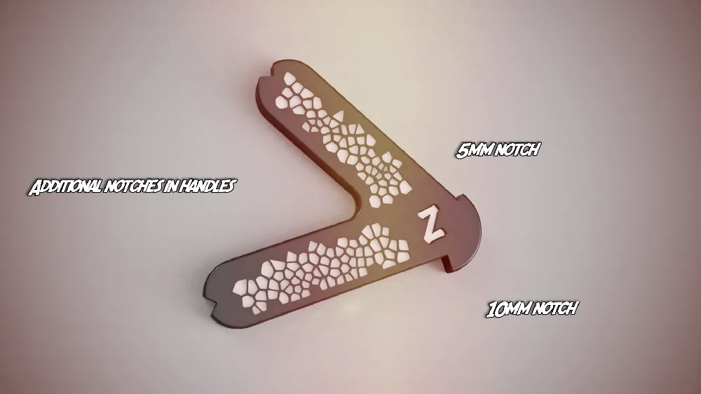 Voronoi Push Stick - Free 3D Print Model - MakerWorld