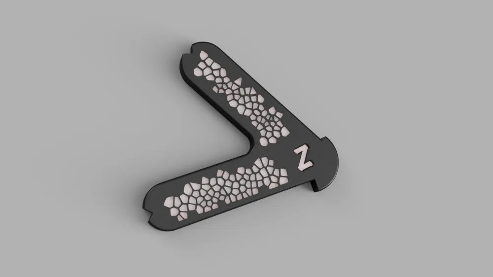 Voronoi Push Stick - Free 3D Print Model - MakerWorld