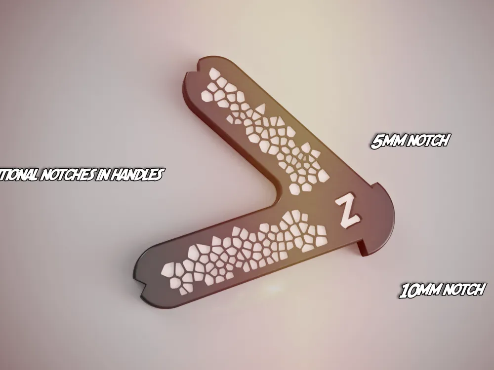 Voronoi Push Stick - Free 3D Print Model - MakerWorld